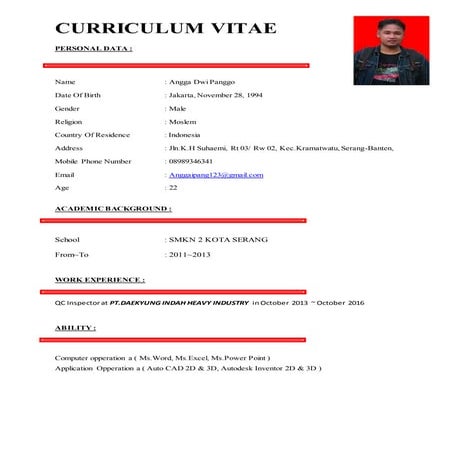 CV | DOCX
