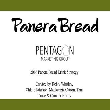 Panera Project | PPT