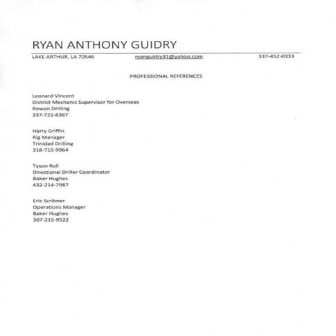 Ryan Guidry presentations