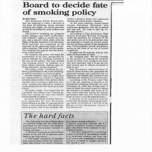 Smoking Policy Article | PDF