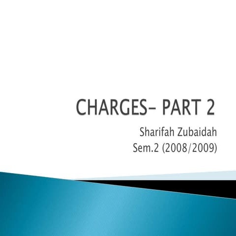 charges 2 | PPT