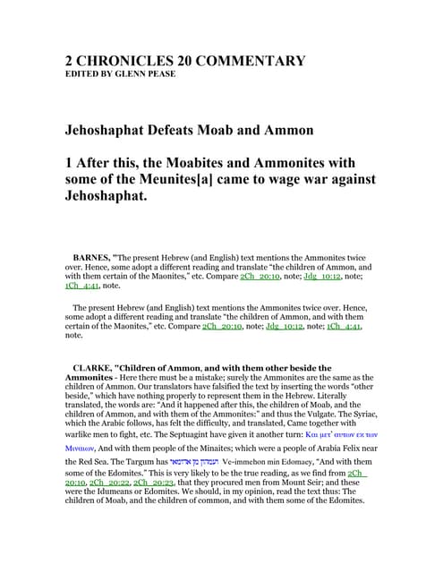 Book of the Wars of the Lord | PDF