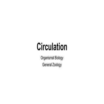 Open and close circulatory systems and examples | PPTX