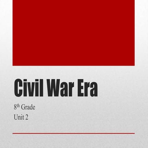 Causes of the Civil War: Sectionalism & States' Rights | PPT