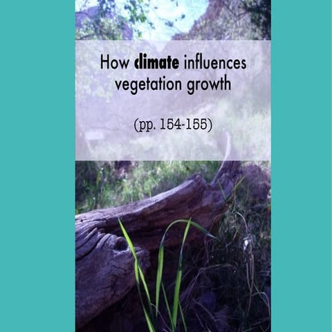 Natural Vegetation: Climate's Effect on Vegetation | PPT