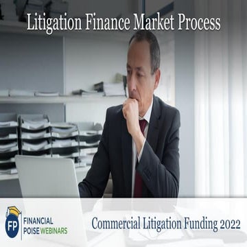Litigation Finance Market Process | PDF