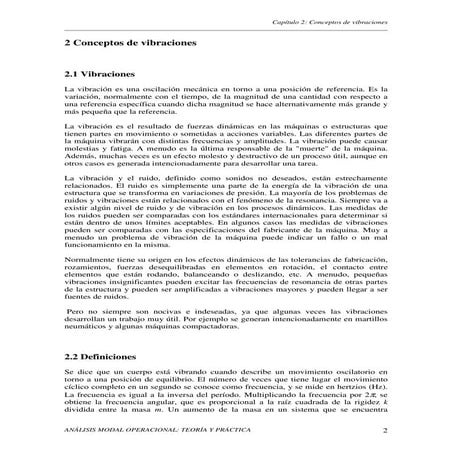 Cuadernillo vibraciones | PDF