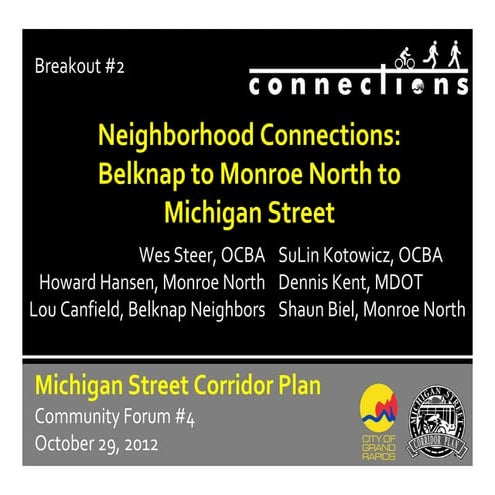Breakout 2: Neighborhood Connections | PPT