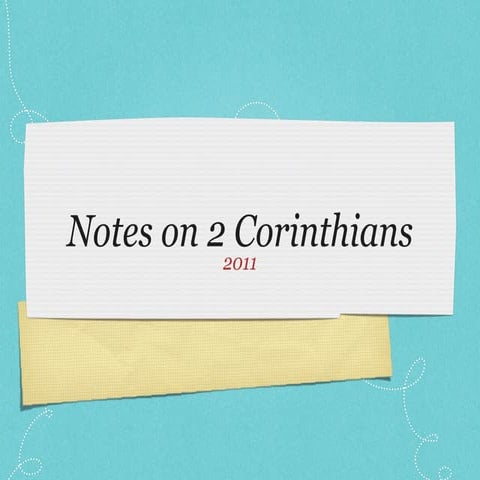 2 corinthians | PPT