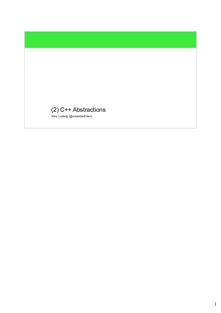 (2) cpp abstractions abstraction_and_encapsulation