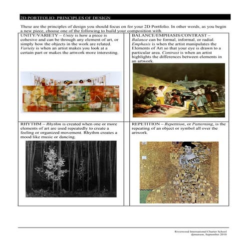 2 d principles of design review | PDF