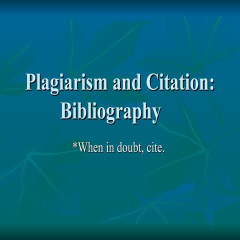 English MLA Works Cited PowerPoint Resource | PPT