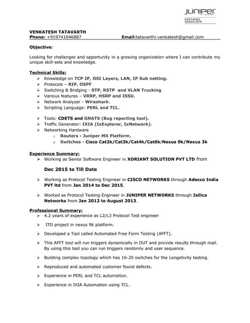 Resume of Gaurang Rathod, Embedded Software Developer | PDF