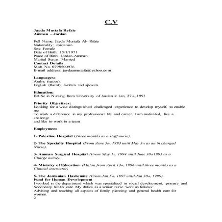 Zainab CV | DOC