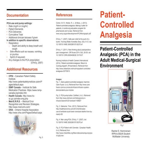 Patient controlled analgesia(pca)