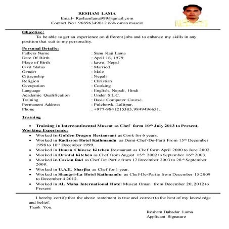 Resham lama (3) | DOCX