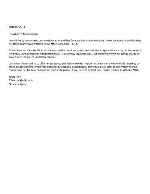 Letter of Rec - Shannon Toobi-2015 | PDF