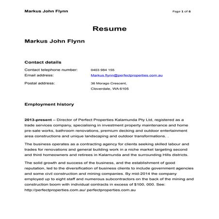 2015M.Flynn Resume | RTF
