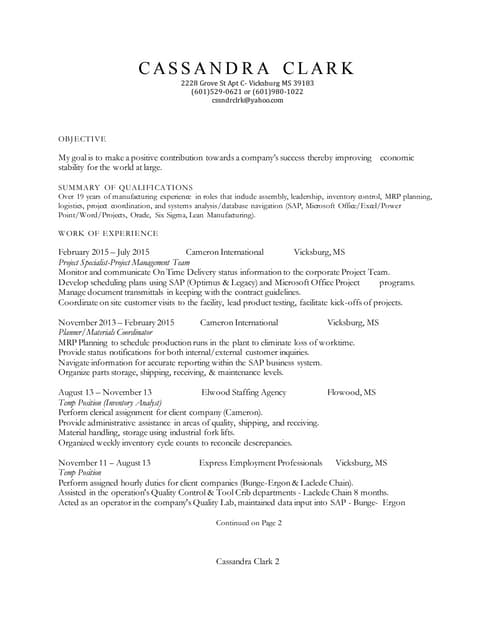 Mack McLellan Resume | PDF