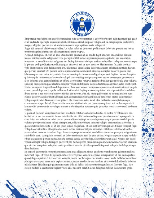 Draft layout export | PDF