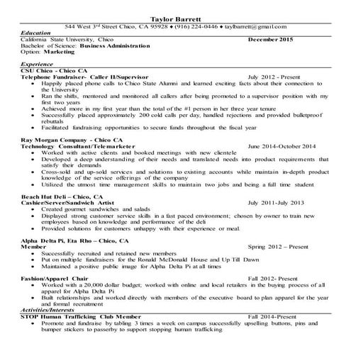 Kelsey Hughes Resume Jan. 2014 updated Resume 2015 | DOCX