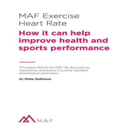 MAF-WP-Heart-Rate-v1.5 | PDF | Running and Jogging | Fitness and Exercise
