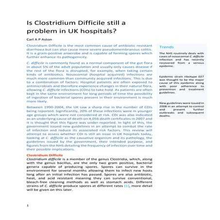 Clostridium Difficile eeeeeeeeeeeeeeeeeee | PPTX