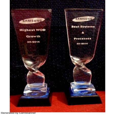 Trophies for Biz. Process & WOD Growth | PDF