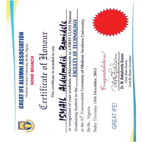 graduation awards | PDF