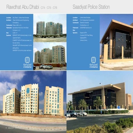 Rawdat Abu Dhabi + Saadiyat Police Station | PDF
