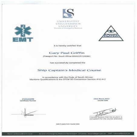 SCMO Gary Griffin | PDF