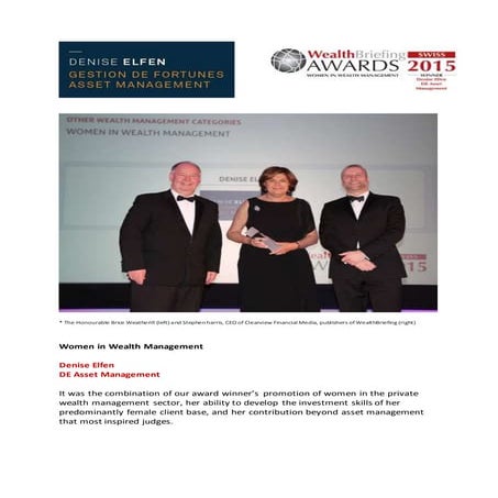 Wealth Management Categories | DOCX