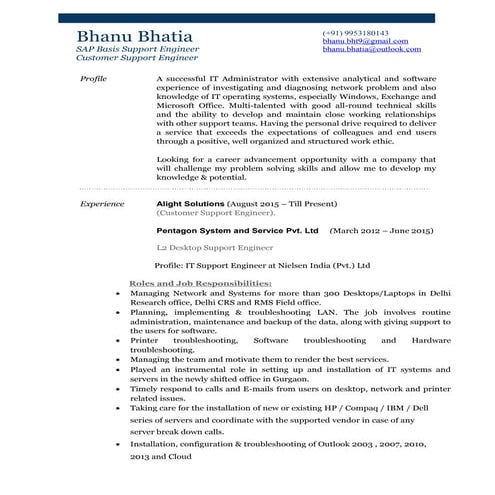 CV_Bhanu Bhatia | DOC