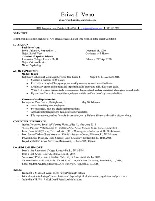 Resume Final | RTF