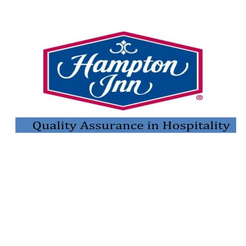 Quality Assurance in the hospitality industr3 | DOC