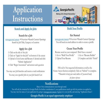 Application Instructions Card1 | PPT