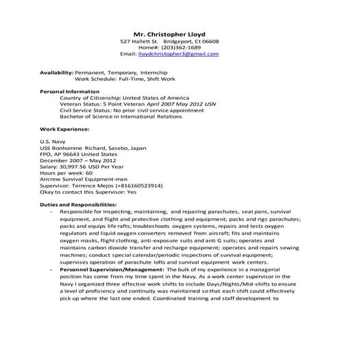 Heffern, Donald (Resume) | PDF