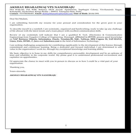 AKSHAY BHARADWAJ - Business Intelligence Analyst | DOC