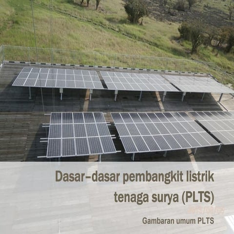 2_Dasar-dasar PLTS Komunal and control PLTS | PDF