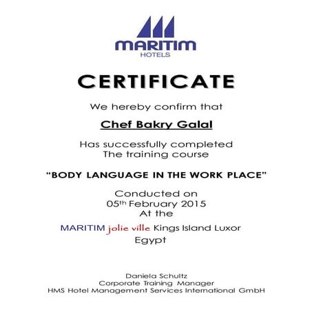 LUX certificate body language 12 | DOCX