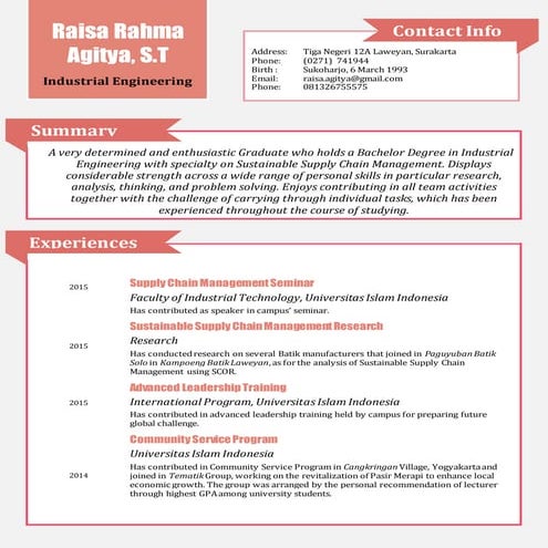 CV RAISA 2 | DOCX