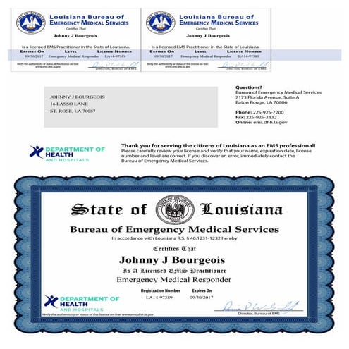 LA-EMS-License | PDF