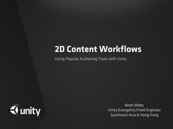 3 d unity workflow | PDF