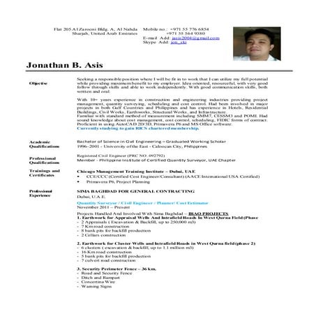 JBA_CV_updated | PDF