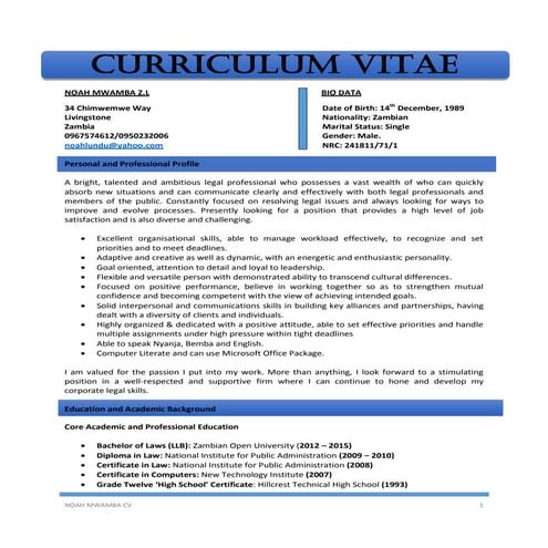 Guma CV pdf | PDF