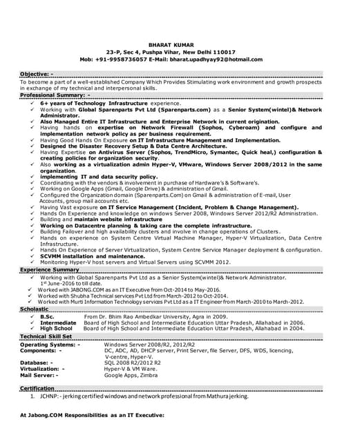 Swapan-IT CV. Healthcare Software and Network Infrastructure. | PDF