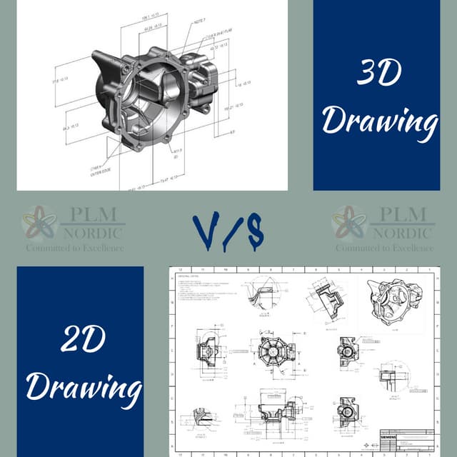 2D Drawing vs 3D Drawing | PDF