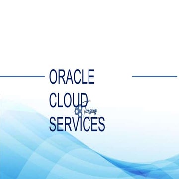 Oracle Business Analytics | PPTX
