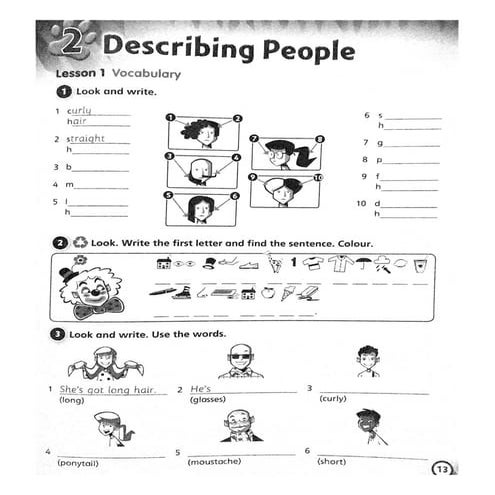 2, describing people | PDF