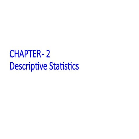 2 Descriptive Statistics chapter 1 for .pptx